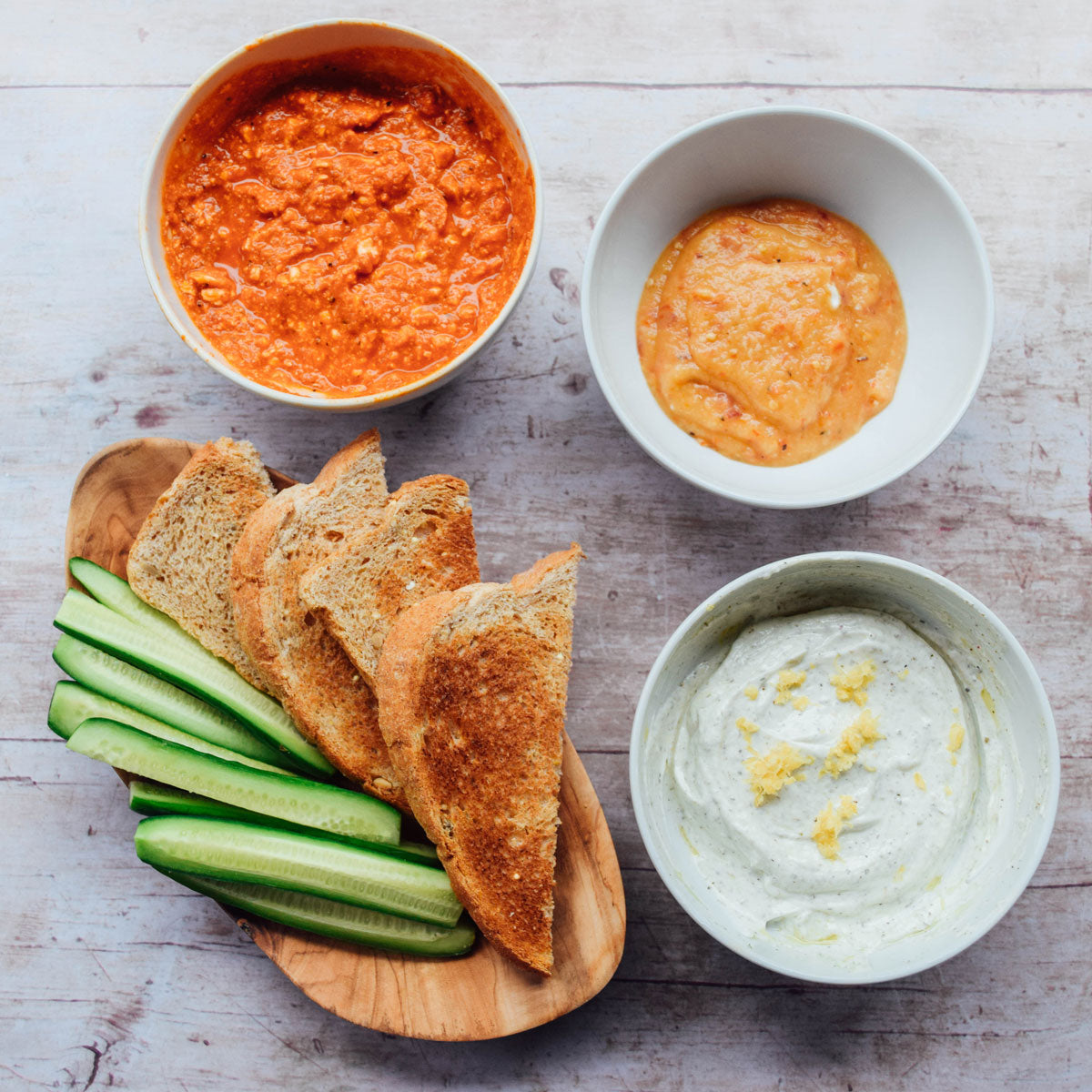 A Mediterranean Thanksgiving with 3 easy Greek meze dips and spreads ...