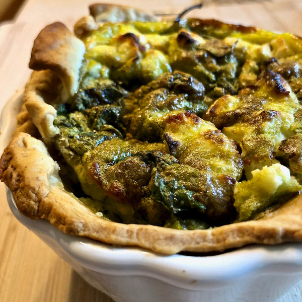 How to make a quick and easy spinach and feta French quiche - Zelos ...