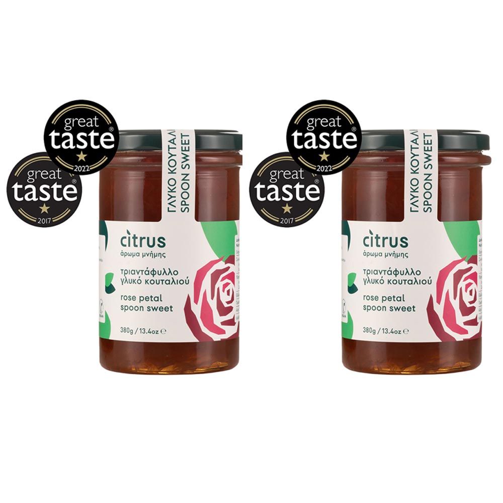 Rose Petal Spoon Sweet |Handmade in Greece | Citrus Chios - Zelos ...