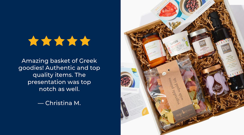 Premium Products from Greece, Gourmet Gift Baskets & Greek Recipes